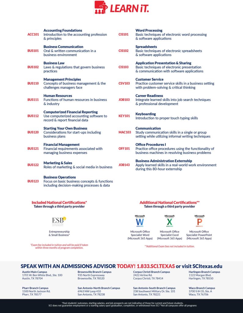 Business Administration Slick - SCI